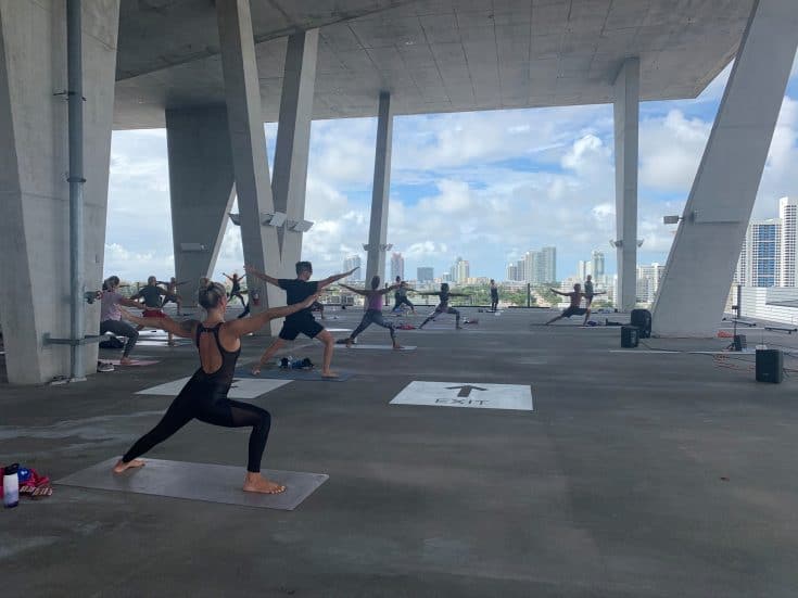De-stress with free outdoor yoga classes in Miami - South Florida on ...