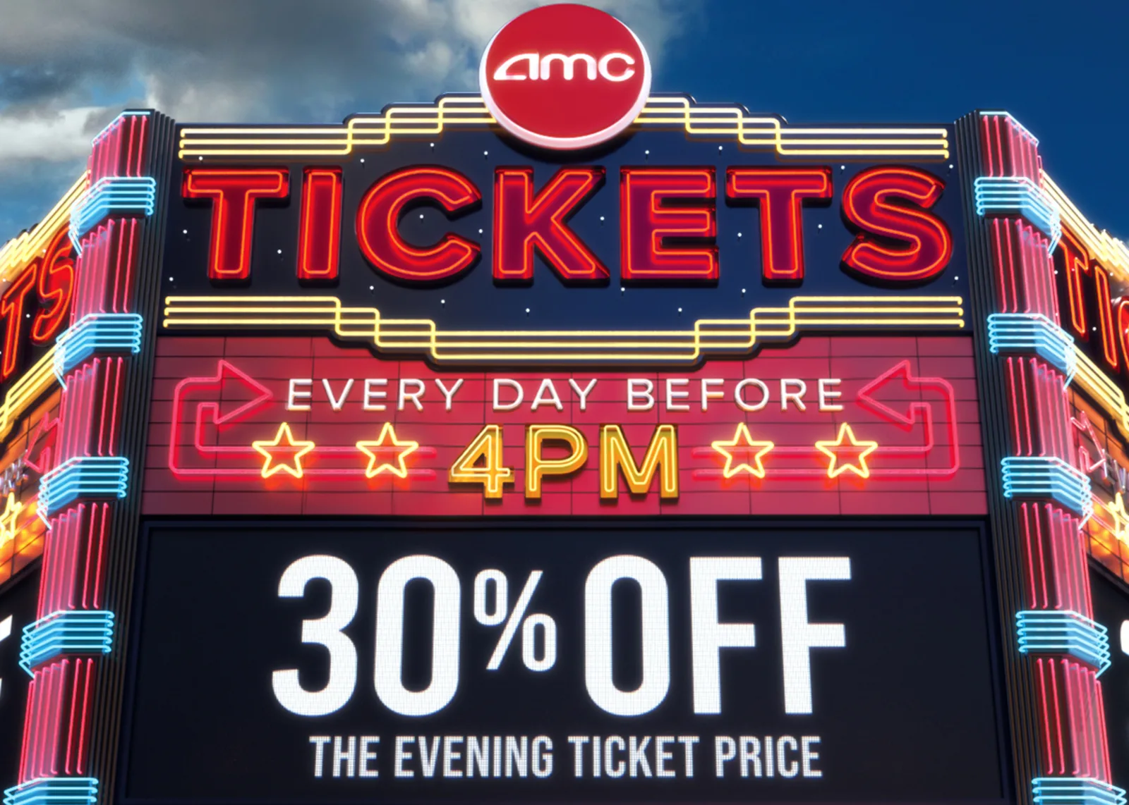 Matinee Discounts At AMC Theatres Every Day Matinee Discounts At AMC Theatres Every Day