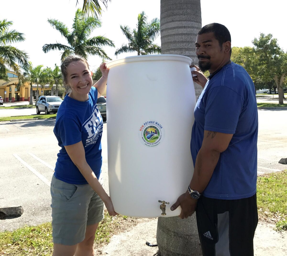 Free rain barrel program helps conserve water, West Palm Beach - South ...