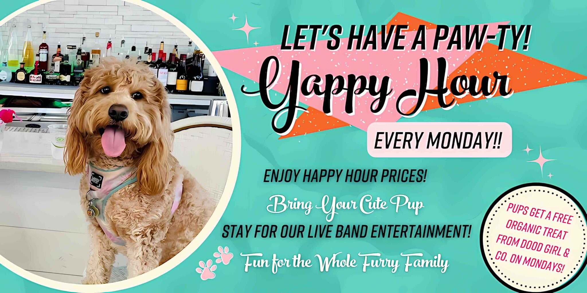 'Yappy Hour Paw-ty' every Monday, Delray Beach - South Florida on the Cheap