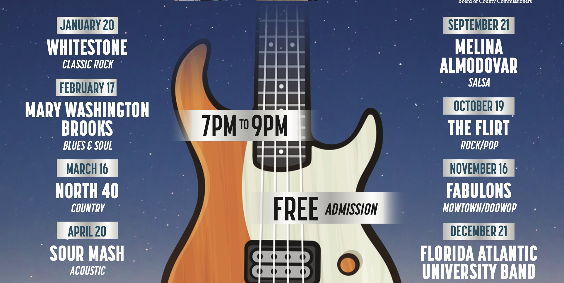 Free outdoor concert series: Legends on the Lawn