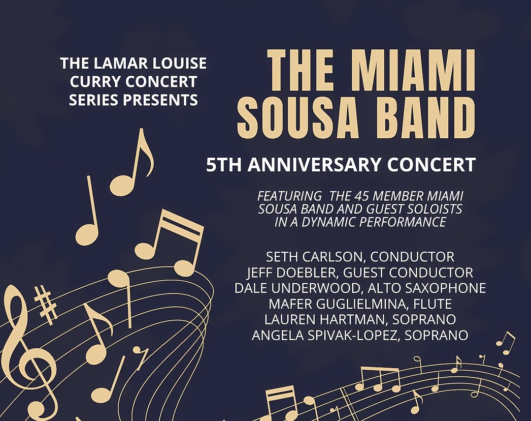 Free: Miami Sousa Band performs in Coral Gables - South Florida on the ...