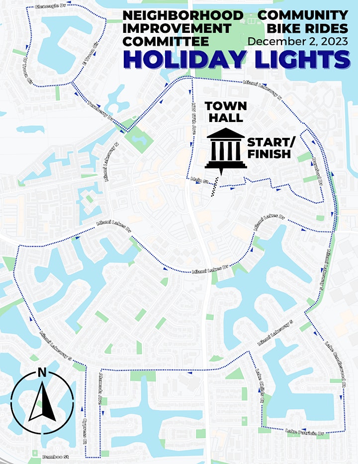 Free Community Bike Rides: Holiday Lights in Miami Lakes - South ...
