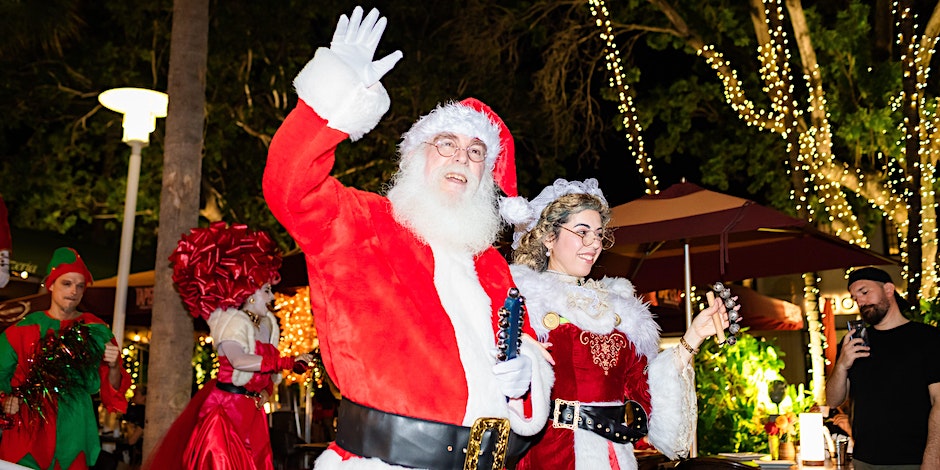 Annual holiday parade on Lincoln Road in Miami Beach - South Florida on ...