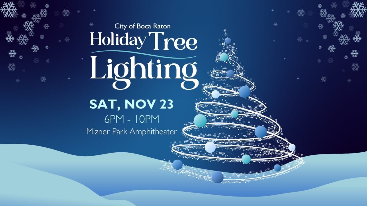 Holiday Tree Lightings in Palm Beach County