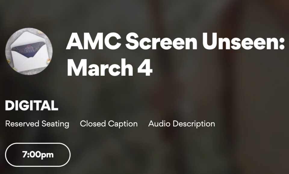 AMC Theatres: 'Screen Unseen' secret movies for $5 - South Florida on ...