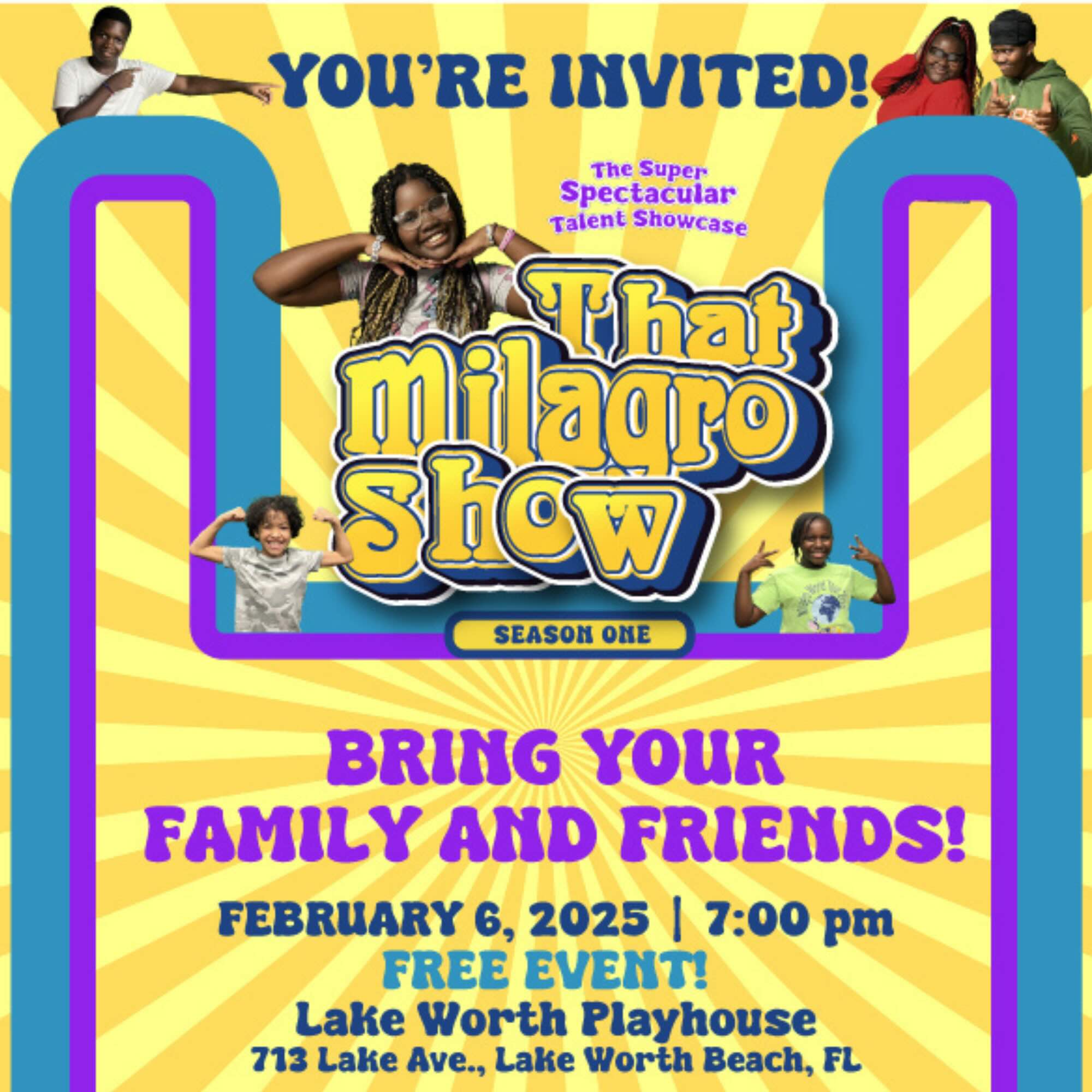 Live stage shows for school kids in Lake Worth