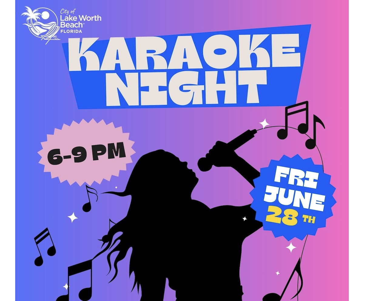 Sing your heart out under the stars, Lake Worth Beach