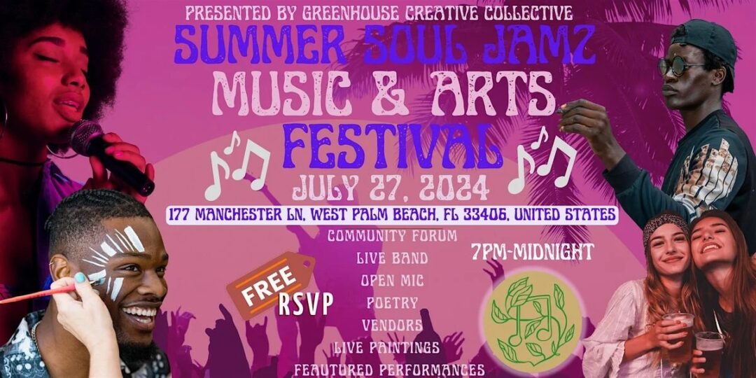 Summer Soul Jamz Music & Arts Festival, West Palm Beach - South Florida ...