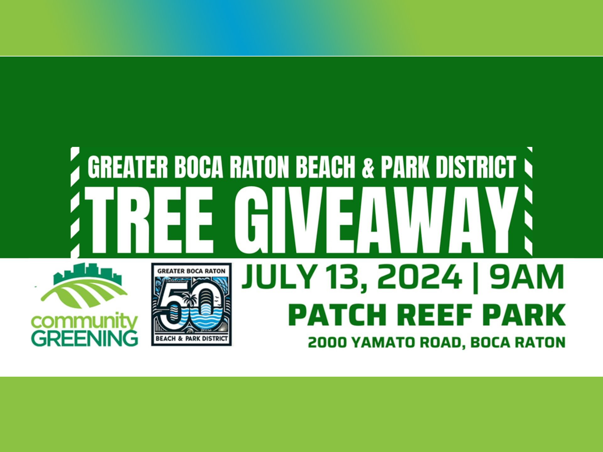 Free trees for city residents of Boca Raton