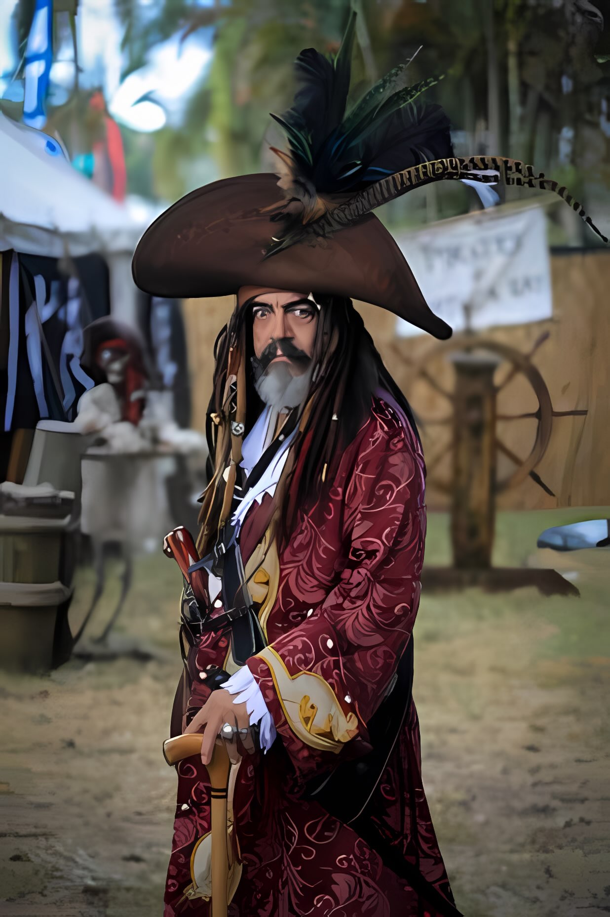 Pirates and maids, all ye gather for some festive family fun
