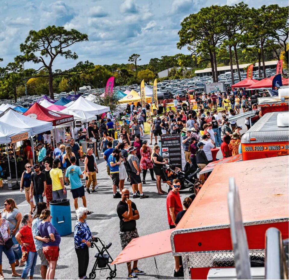 Family friendly food festival with music, crafts and fun