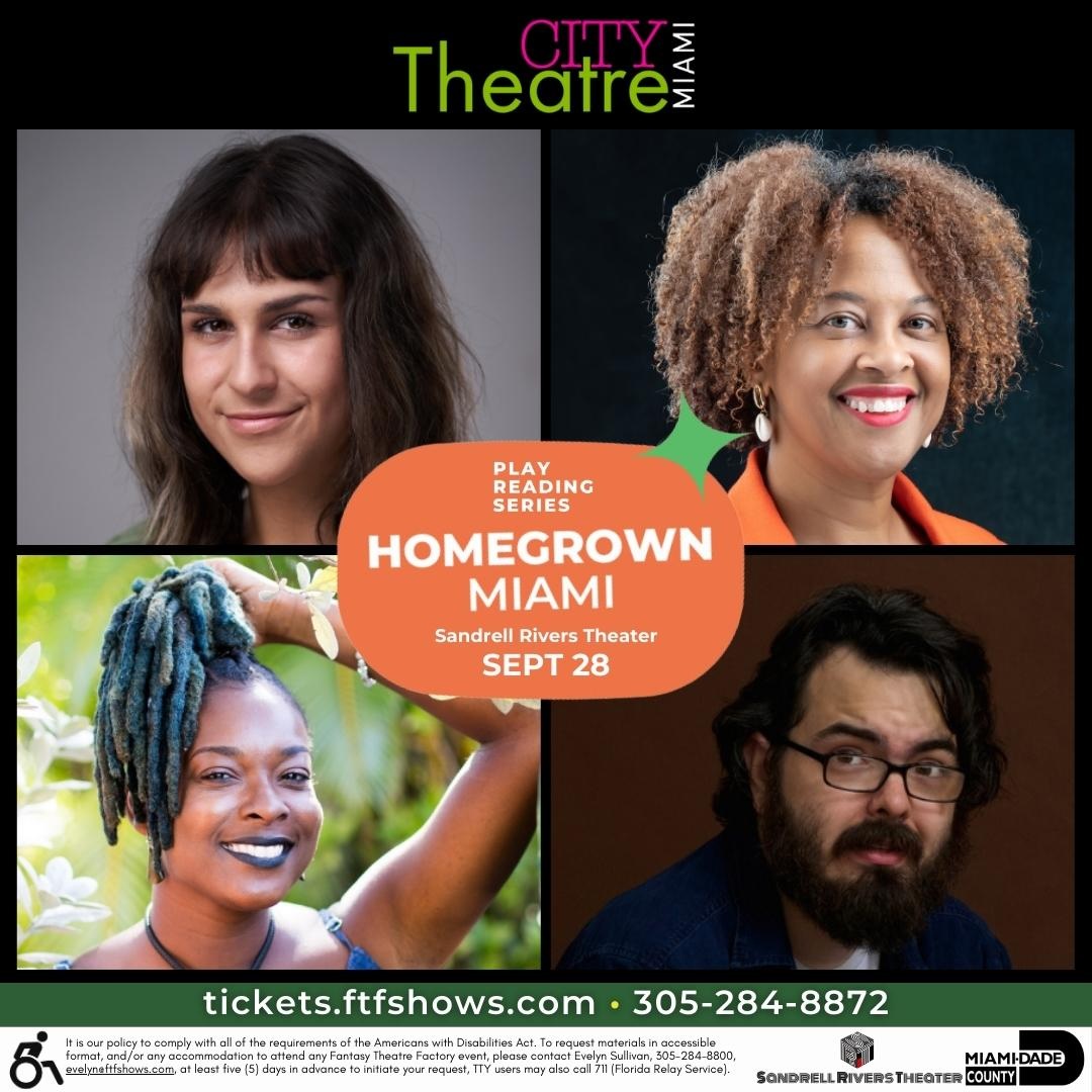 Original play readings by local playwrights