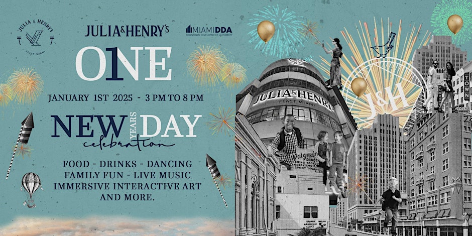 New Year's Day fun at 1ONE Celebration in Downtown Miami - South ...