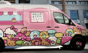 Hello Kitty fans can up close and personal