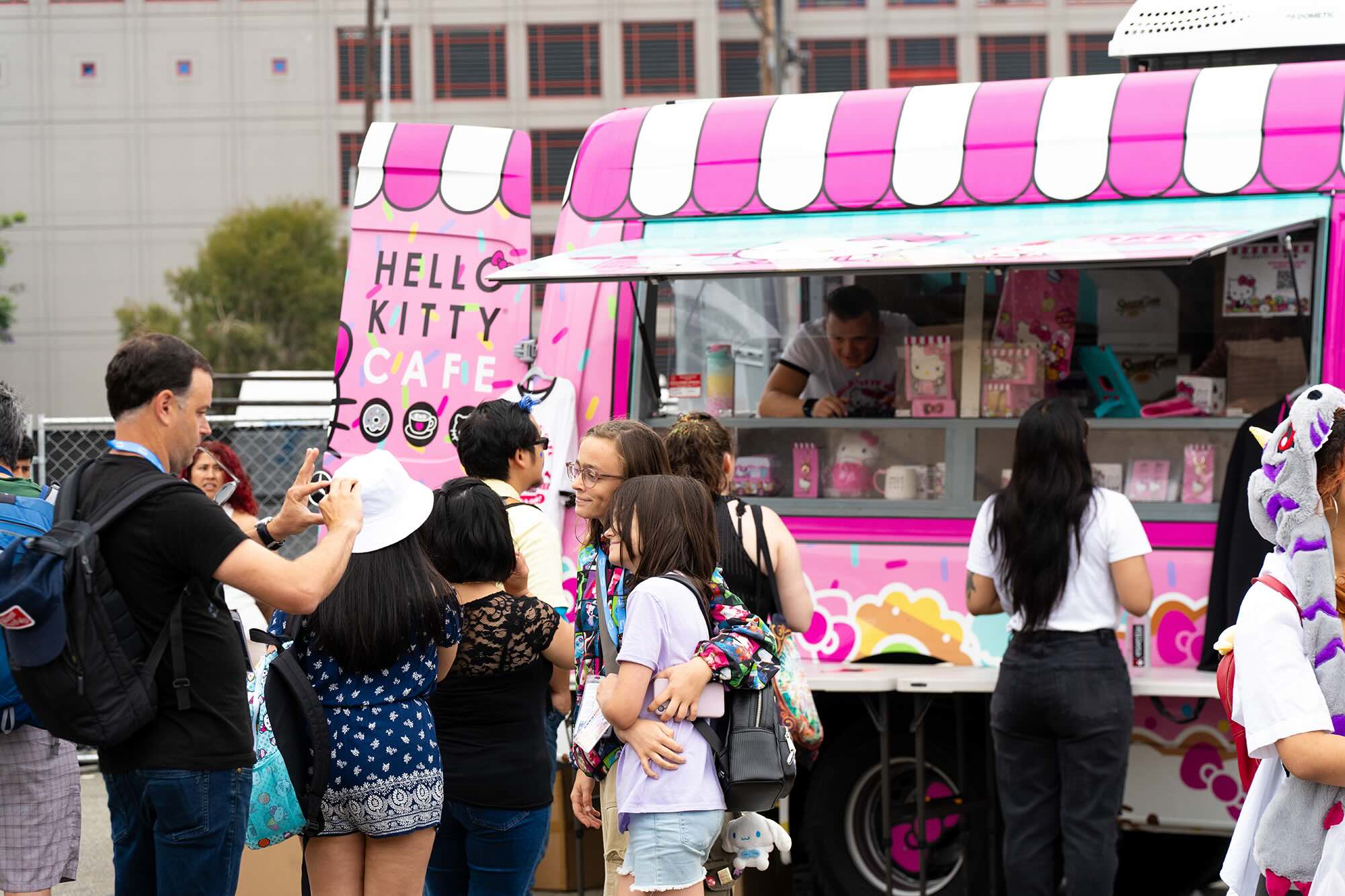 Hello Kitty fans can up close and personal
