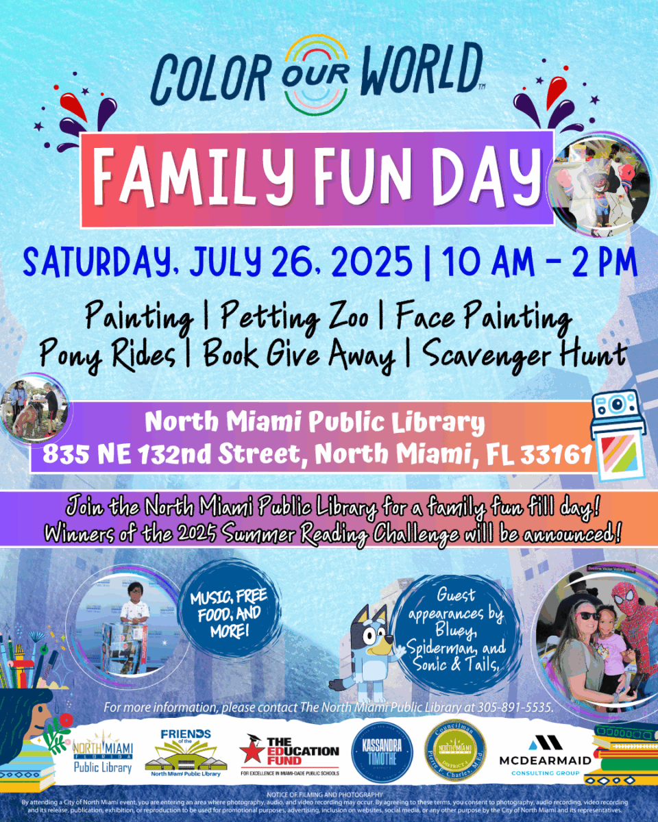 Free Family Fun Day at the North Miami Library - South Florida on the Cheap